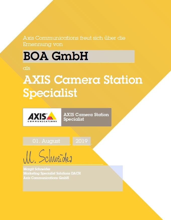AXIS Videoüberwachung - Ihr Gold Partner in Süddeutschland